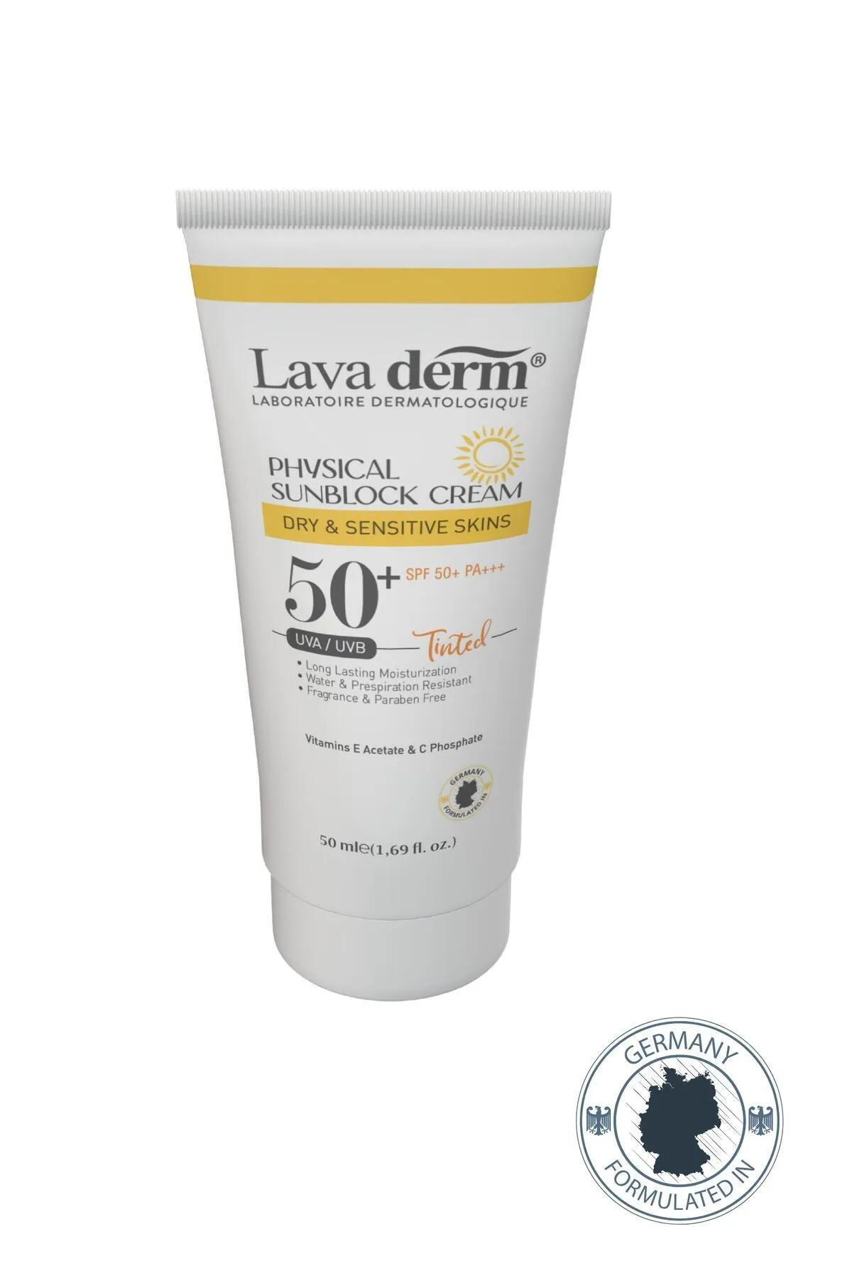 Güneş Koruyucu Krem SPF50 - Renkli - Mas Pharma